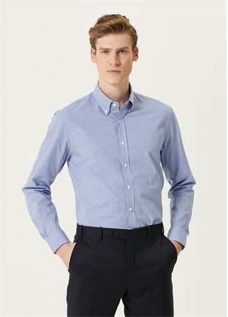 Beymen Collection Erkek GÖMLEK Lacivert 42 IT