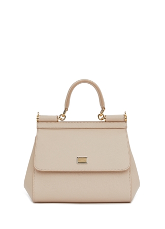 Dolce&Gabbana Kadın Sicily Small Altın Rengi Deri Omuz Çantası Pembe EU Dolce&Gabbana Kadın Sicily Small Altın Rengi Deri Omuz Çantası Pembe EU