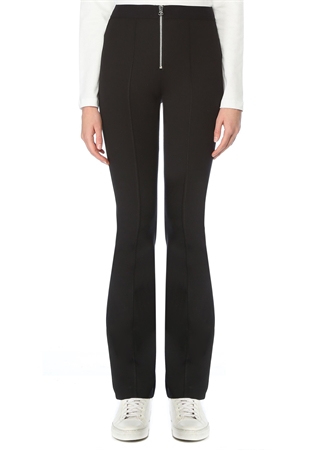 Rag&Bone Kadın Siyah Fermuar Detaylı Pantolon 4 US