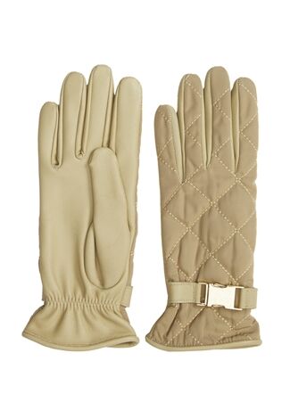 Beymen Collection Kadın Bej Deri Garnili Eldiven Kahverengi 8 Beymen Collection Kadın Bej Deri Garnili Eldiven Kahverengi 8