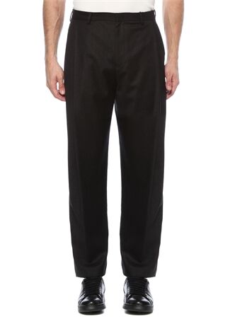 Emporio Armani Erkek Siyah Yün Pantolon 54 IT