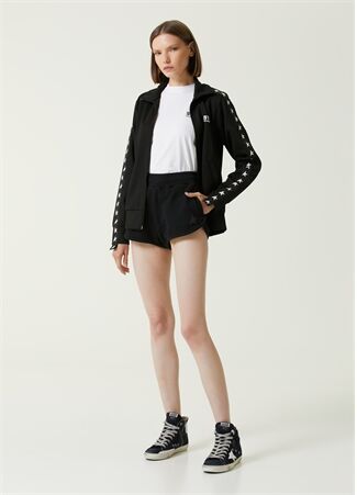 Golden Goose Kadın Siyah Yıldız Baskılı Şort XS EU Golden Goose Kadın Siyah Yıldız Baskılı Şort XS EU