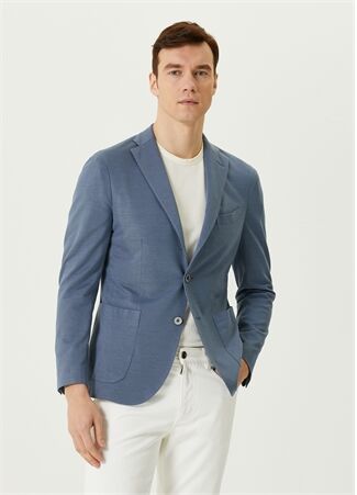 Boglioli Erkek Mavi Ceket 54 IT