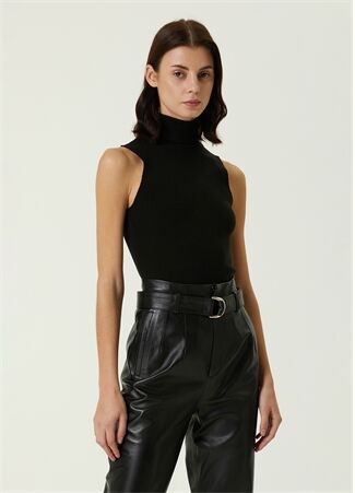 Network Kadın Slim Fit Siyah Kazak S EU