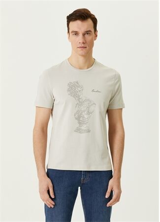 Corneliani Erkek TSHIRT Bej 54 IT