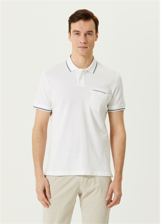 Corneliani Erkek POLO YAKA Beyaz 58 IT Corneliani Erkek POLO YAKA Beyaz 58 IT