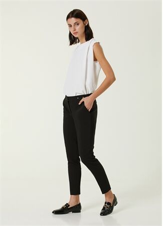 Network Kadın Slim Fit Siyah Pantolon 42 EU