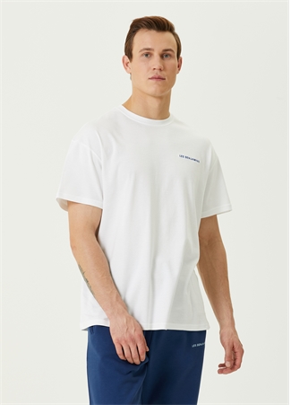 Les Benjamins Erkek Beyaz Figür Baskılı Logolu Oversized T-shirt L Eu Les Benjamins Erkek Beyaz Figür Baskılı Logolu Oversized T-shirt L Eu