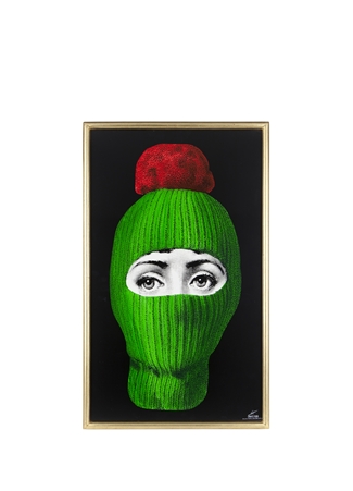 Fornasetti Panel Lux Gstaad Resim Yeşil Fornasetti Panel Lux Gstaad Resim Yeşil