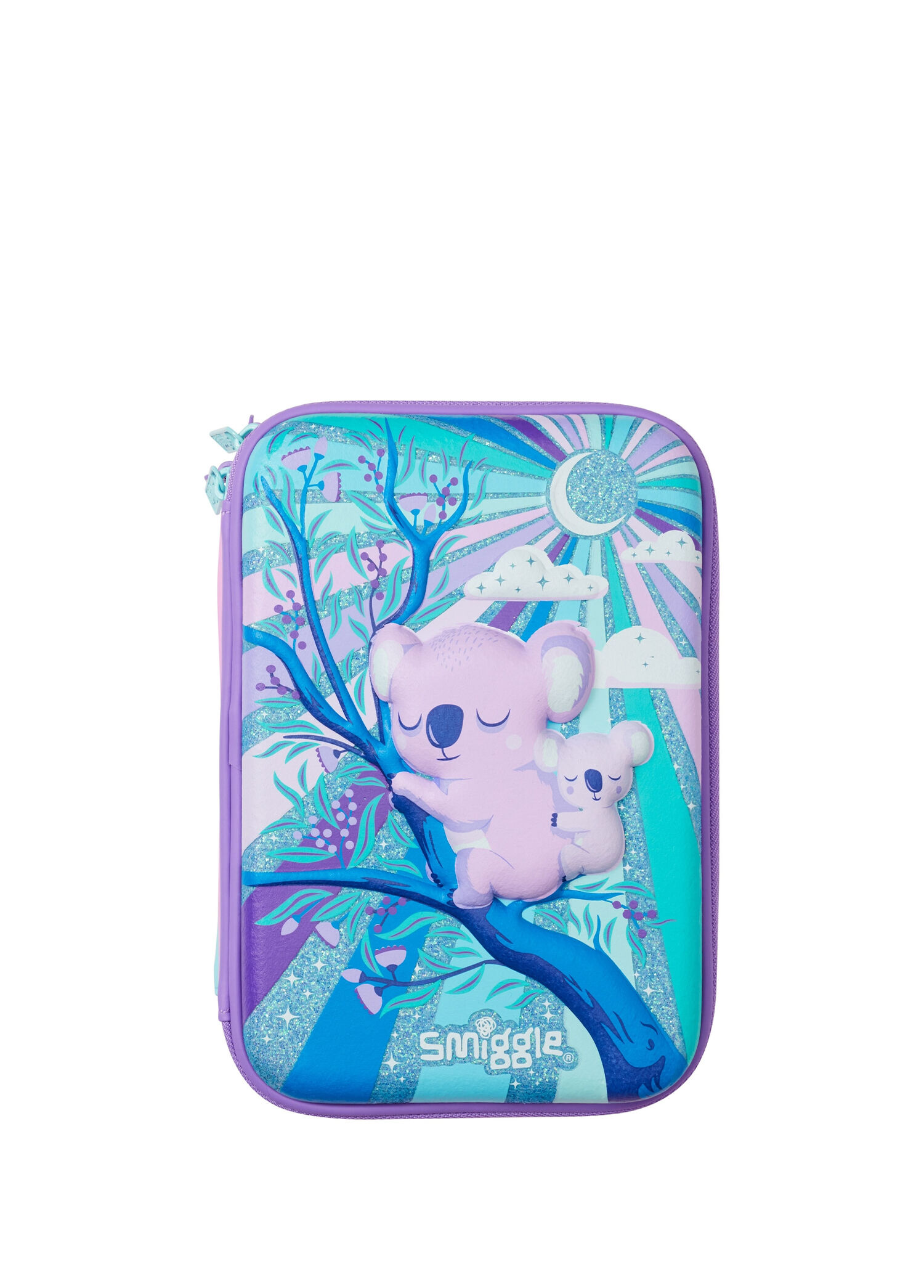 Smiggle - Moonlit Koala 3-layer Pencil Case