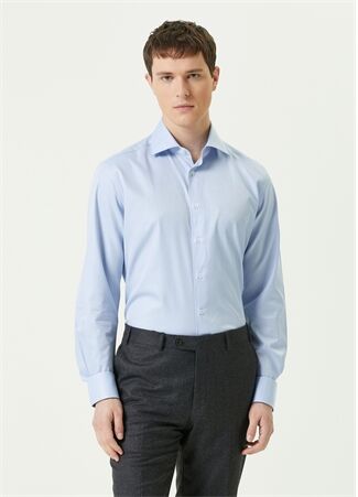 Corneliani Erkek Mavi Gömlek 39 IT
