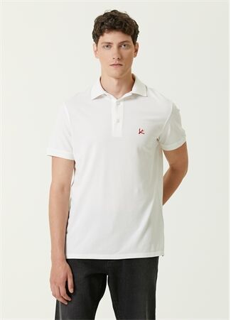 Isaia Erkek Beyaz Polo Yaka T-shirt L EU Isaia Erkek Beyaz Polo Yaka T-shirt L EU