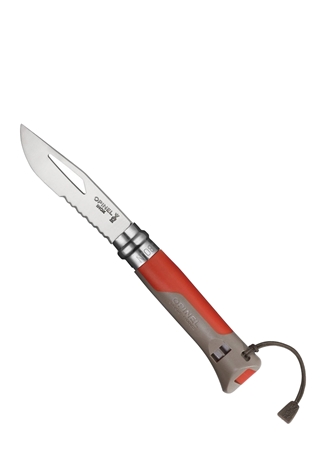 Opinel Inox No 8 Kırmızı Paslanmaz Çelik Çakı Gri EU Opinel Inox No 8 Kırmızı Paslanmaz Çelik Çakı Gri EU