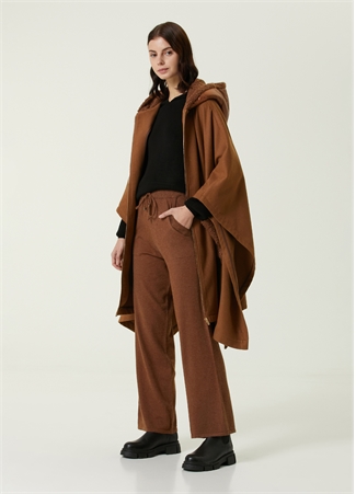 Network Kadın Slim Fit Kahverengi Triko Eşofman Altı XS EU Network Kadın Slim Fit Kahverengi Triko Eşofman Altı XS EU
