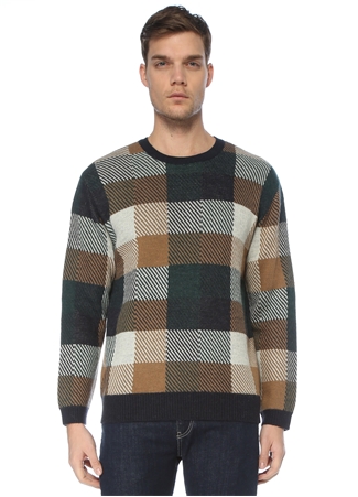 Closed Erkek Colorblocked Kareli Kazak XL EU Closed Erkek Colorblocked Kareli Kazak XL EU