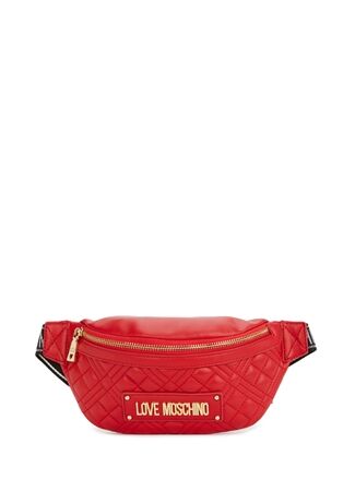 Love Moschino Kadın Kırmızı Bel Çantası EU