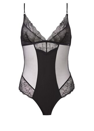 Calvin Klein Kadın BODY Siyah L EU