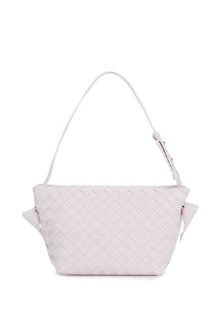 Bottega Veneta Kadın Tie Pembe Deri Çanta EU