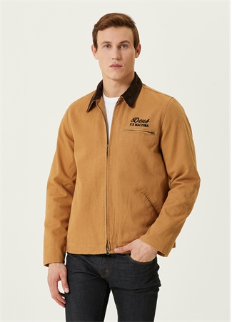 Deus Ex Machina Erkek Camel Kahve Logo Nakışlı Mont Bej S EU Deus Ex Machina Erkek Camel Kahve Logo Nakışlı Mont Bej S EU