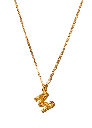 Fidelle Kadın Alphabet Pendant Medium M Altın Rengi Kolye EU Fidelle Kadın Alphabet Pendant Medium M Altın Rengi Kolye EU