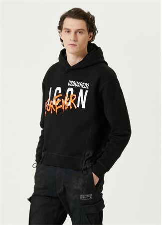 Dsquared2 Erkek Sweatshirt Siyah S Eu Dsquared2 Erkek Sweatshirt Siyah S Eu
