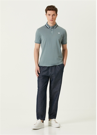 Emporio Armani Erkek Lacivert Paçası Büzgülü Jean Pantolon Mavi 50 It Emporio Armani Erkek Lacivert Paçası Büzgülü Jean Pantolon Mavi 50 It