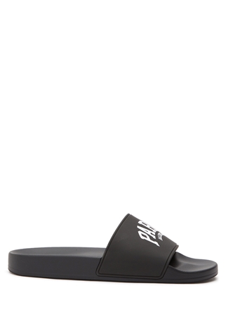 Balenciaga Erkek Cities Paris Siyah Terlik 42 EU