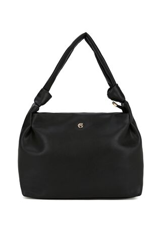 George Hogg Kadın Siyah Omuz Çantası EU