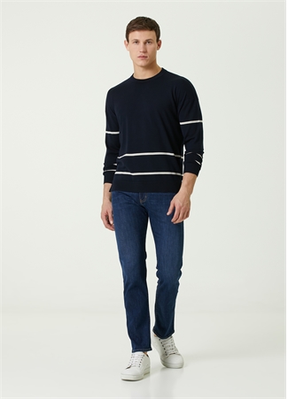 Emporio Armani Erkek Slim Fit J45 Lacivert Jean Pantolon 36 US Emporio Armani Erkek Slim Fit J45 Lacivert Jean Pantolon 36 US