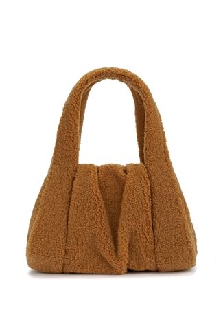 The Moire Kadın Kamel Dokulu Omuz Çantası Kahverengi EU The Moire Kadın Kamel Dokulu Omuz Çantası Kahverengi EU