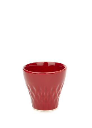 Zaya Kırmızı Porselen Espresso Fincanı