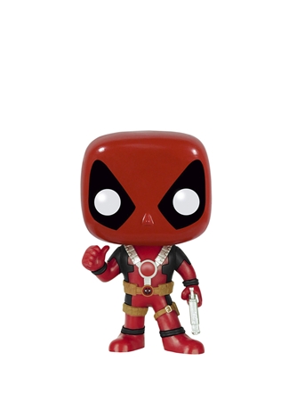 Funko POP Marvel Deadpool Thumb Up Figür Kırmızı Funko POP Marvel Deadpool Thumb Up Figür Kırmızı