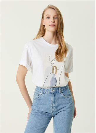 Beymen Club Kadın TSHIRT Beyaz XS