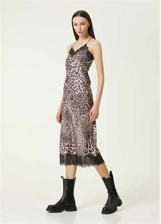 Allsaints Kadın Elbise Kahverengi 0 Uk