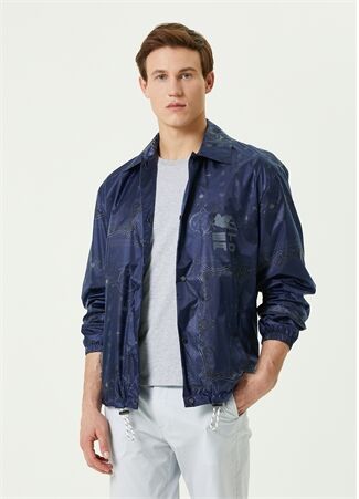 Etro Erkek Mavi Şal Desenli Dış Gömlek M EU