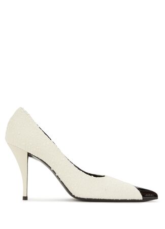 Kadın Beyaz Garnili Stiletto 36 EU