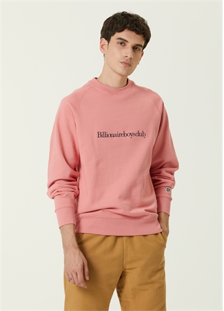 Billionaire Boys Club Erkek Pembe Logolu Sweatshirt S EU Billionaire Boys Club Erkek Pembe Logolu Sweatshirt S EU