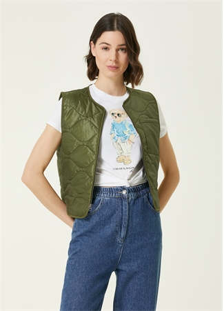 Polo Ralph Lauren Kadın Koyu Yeşil Kapitoneli Yelek Haki Xs Eu Polo Ralph Lauren Kadın Koyu Yeşil Kapitoneli Yelek Haki Xs Eu