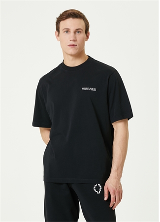 Marcelo Burlon Erkek Siyah Beyaz Logo Detaylı T-shirt Xs Eu Marcelo Burlon Erkek Siyah Beyaz Logo Detaylı T-shirt Xs Eu