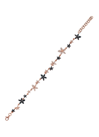 Bee Goddess Kadın Apple Seed Pırlantalı Altın Rengi Bileklik Pembe EU Bee Goddess Kadın Apple Seed Pırlantalı Altın Rengi Bileklik Pembe EU