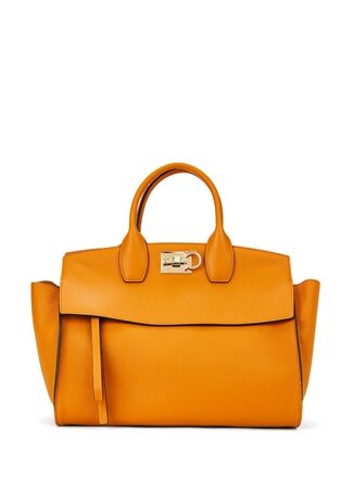 Salvatore Ferragamo Kadın Taba Deri Çanta Turuncu Eu Salvatore Ferragamo Kadın Taba Deri Çanta Turuncu Eu