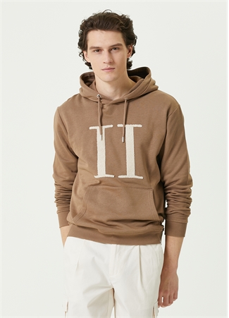 Les Deux Erkek Encore Kapüşonlu Logolu Organik Pamuk Sweatshirt Kahverengi S Eu Les Deux Erkek Encore Kapüşonlu Logolu Organik Pamuk Sweatshirt Kahverengi S Eu