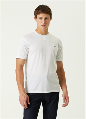 Zegna Erkek Beyaz Kontrast Logo Detaylı T-shirt 54 IT Zegna Erkek Beyaz Kontrast Logo Detaylı T-shirt 54 IT