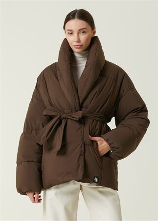 Bacon Kadın Dada Kahverengi Puff Mont XS EU