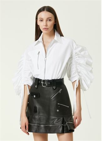 Alexander Mcqueen Kadın Gömlek Beyaz 42 It