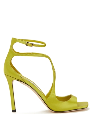 Jimmy Choo Kadın Sarı Deri Gece Ayakkabısı 36 EU Jimmy Choo Kadın Sarı Deri Gece Ayakkabısı 36 EU