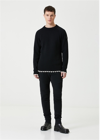 Balmain Erkek Siyah Beli Kordonlu Jogger Eşofman Altı S EU Balmain Erkek Siyah Beli Kordonlu Jogger Eşofman Altı S EU