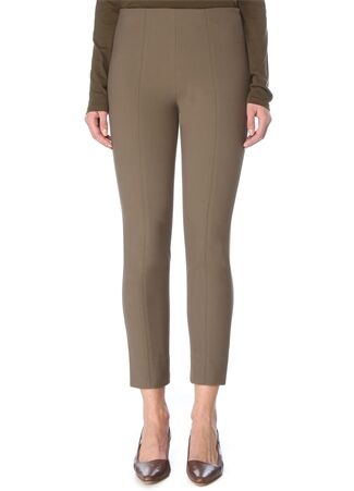 Vince Kadın Kahverengi Yüksek Bel Tayt L EU