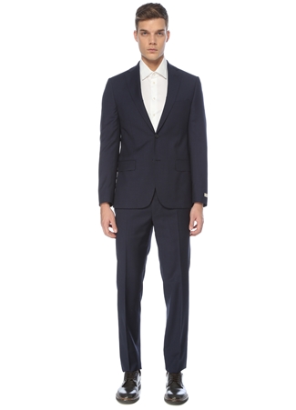 Beymen Collection Erkek Drop 7 Lacivert Yün Takım Elbise 46 IT