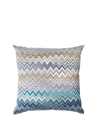 Missoni Home Jarris Mavi 60x60 cm Dekoratif Yastık Çok Renkli Missoni Home Jarris Mavi 60x60 cm Dekoratif Yastık Çok Renkli